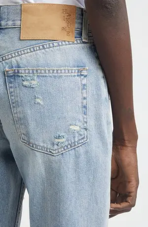 HAIKURE Flora Distressed Flared Jeans