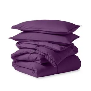 BARE HOME All-season Down Alternative Comforter Setoversized King - Plum