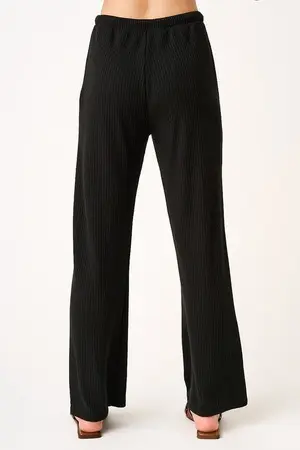 PINKBLUSH Rib Knit Tank And Pant Set