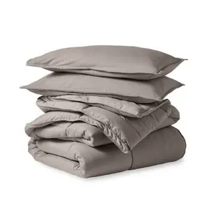 BARE HOME All-season Down Alternative Comforter Set - Khaki