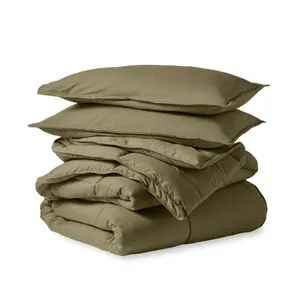 BARE HOME All-season Down Alternative Comforter Set - Olive