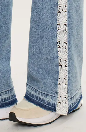 KANCAN Carollyn High-rise Wide-leg Jeans