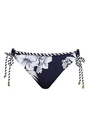 La Blanca Mariner Side Tie Bikini Bottoms - Indigo