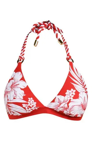 La Blanca Mariner Halter Bikini Top - Ruby