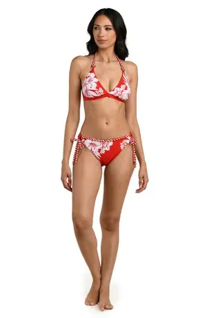 La Blanca Mariner Halter Bikini Top - Ruby