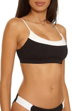 BECCA By Rebecca Virtue Sport Mode Bralette Bikini Top