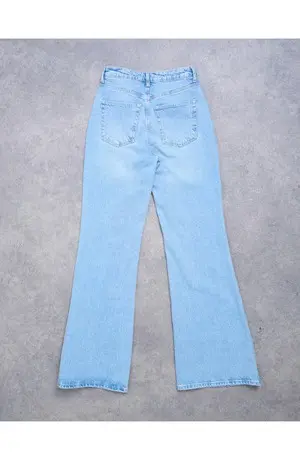 Topshop Pippa High Waist Flare Leg Jeans