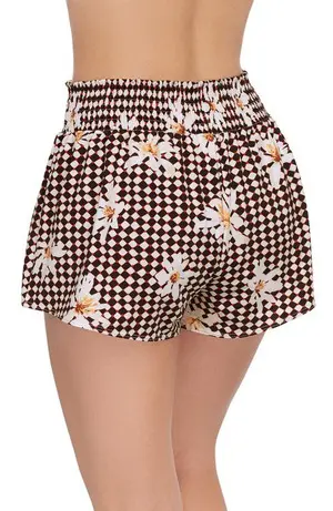 STEVIE Smock Waist Mini Skirt