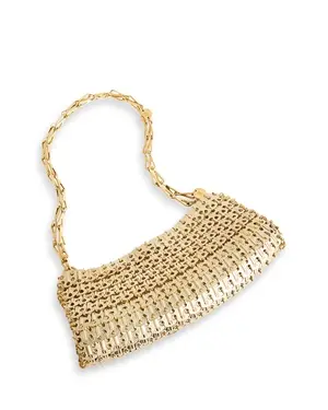 Rabanne Metal Disc Handbag - Light Gold