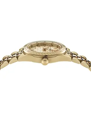 Versace V-code Bracelet Watch 36mm - Gold