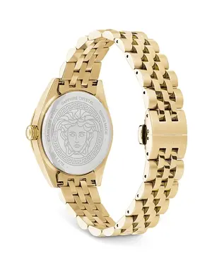 Versace V-code Bracelet Watch 36mm - Gold