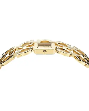 FERRAGAMO Double Gancini Catwalk 19mm Watch - Gold
