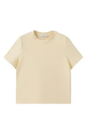 Mango Short Sleeve T-shirt - Vanilla