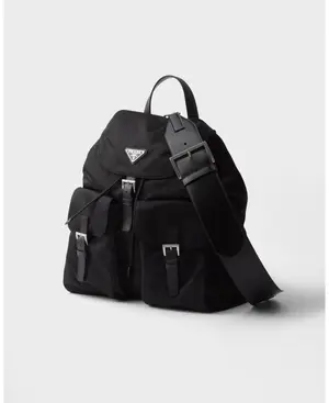 Prada Re-nylon Backpack - Black