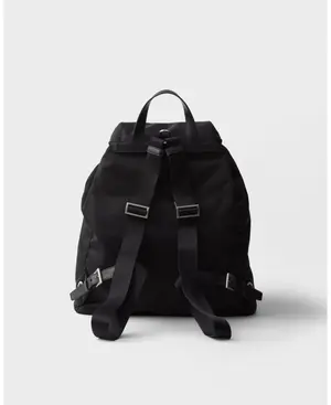 Prada Re-nylon Backpack - Black