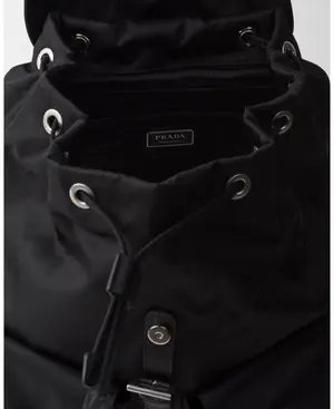Prada Re-nylon Backpack - Black