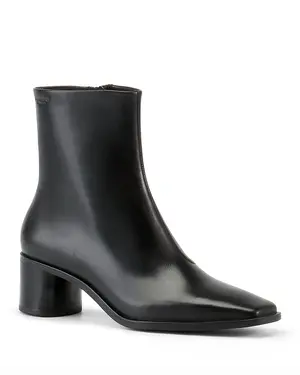 VAGABOND SHOEMAKERS Fay Leather Ankle Boots - Black