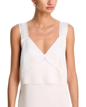TOTEME V-neck Slip Dress - Bloom