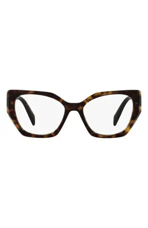 Prada Square Optical Eyeglasses - Tortoise