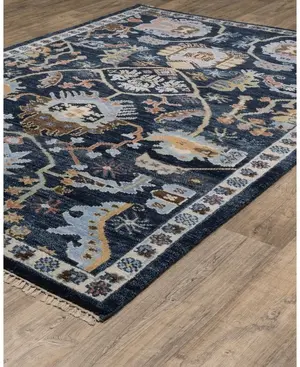 ORIENTAL WEAVERS Majorca Maj02 Area Rug, 8'0x10'0 - Blue