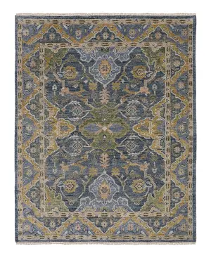 ORIENTAL WEAVERS Majorca Maj03 Runner Area Rug, 2'6x10'0 - Blue