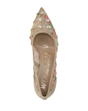 Sam Edelman Hazel Riviera Pumps - Ecru Multi