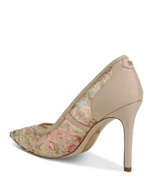 Sam Edelman Hazel Riviera Pumps - Ecru Multi