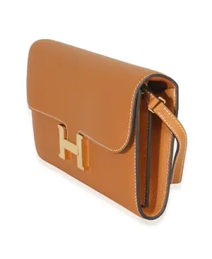 Hermès Constance Long Wallet To Go Leather Handbag