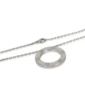 CARTIER Love 18k Gold Necklace