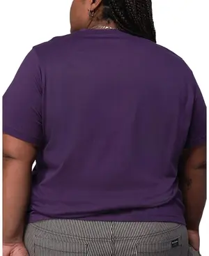 WILDFANG Everyday Pocket Tee Shirt - Plum