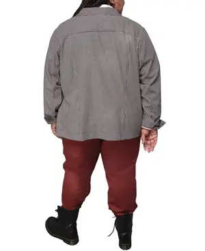WILDFANG Essential Railroad Stripe Utility Jacket