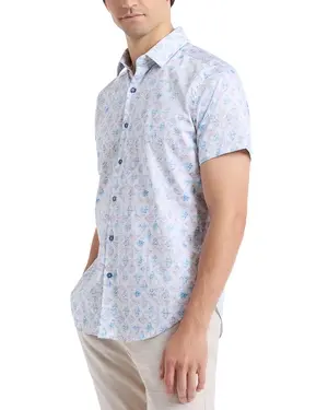 Robert Graham Greatorex Short Sleeve Woven Shirt