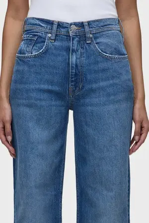 Hudson Jeans Jodie Flap Pocket Loose Wide Leg