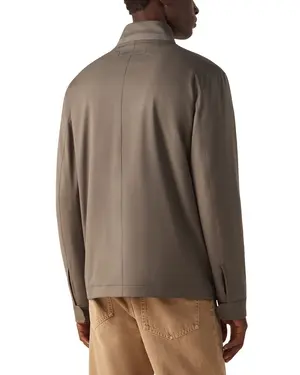 Zegna Motorin 125cc Field Jacket - Medium Gray Solid