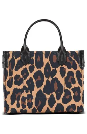 Balmain Small B-army Leopard Print Crossbody Bag