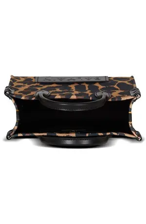 Balmain Small B-army Leopard Print Crossbody Bag