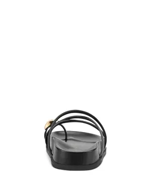 MARC FISHER LTD. Braidey Toe Ring Sandals - Black