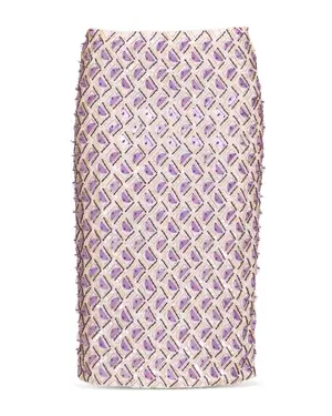DES_PHEMMES Classic Longuette Skirt