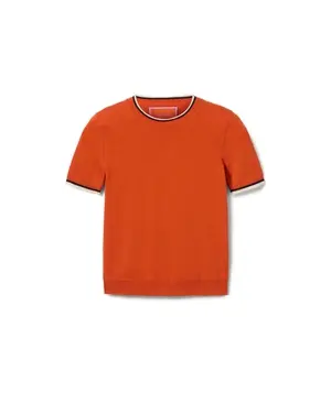 La DoubleJ Busy-bee T-shirt - Solid Orange