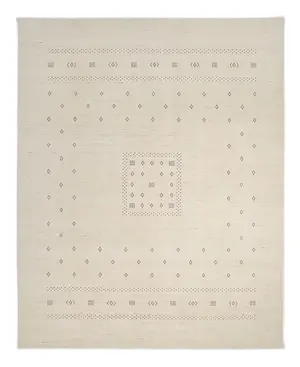 TIMELESS RUG DESIGNS Gabbeh Simi Area Rug 5'0x8'0 - Ivory