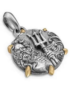 David Yurman Poseidon Amulet - Silver