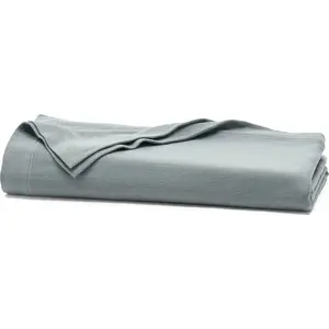 BOLL & BRANCH Essential Organic Cotton Bed Blanket - Bluestone