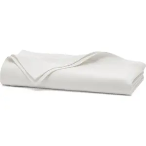 BOLL & BRANCH Essential Organic Cotton Bed Blanket - White