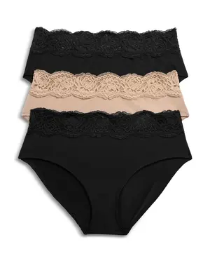 SKARLETT BLUE Divine Hipster, Pack Of 3 - Black/black/navy