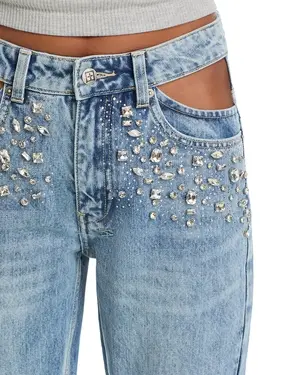 Ksubi Frontier Soho Kulture Kry High Rise Straight Jeans