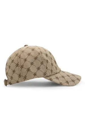 Mango Logo Printed Baseball Cap