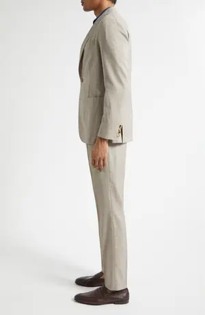 Boglioli K-jacket Wool Suit - Sand