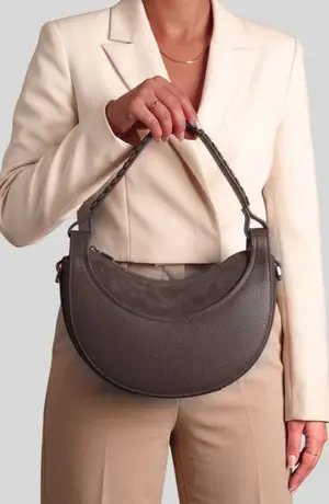 ECOTORIE Leif Leather Crossbody Bag - Chocolate
