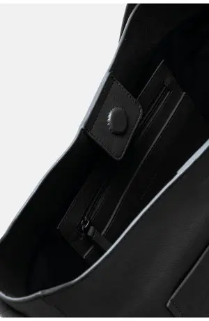 Écotorie Brigitte Leather Crossbody Bag - Black