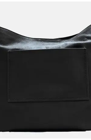 Écotorie Brigitte Leather Crossbody Bag - Black